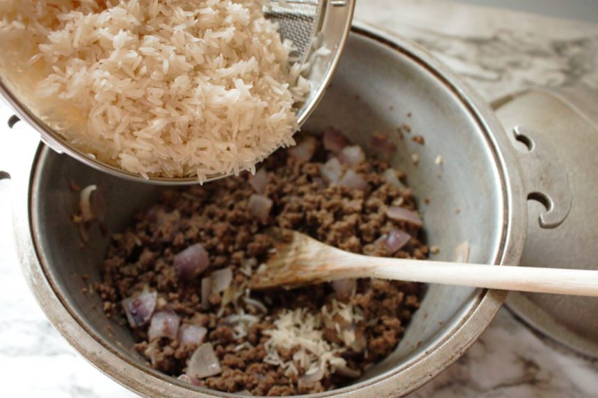 Mediterranean Rice Pilaf With Chicken - Gluten Free Recipe - Peaceful ...